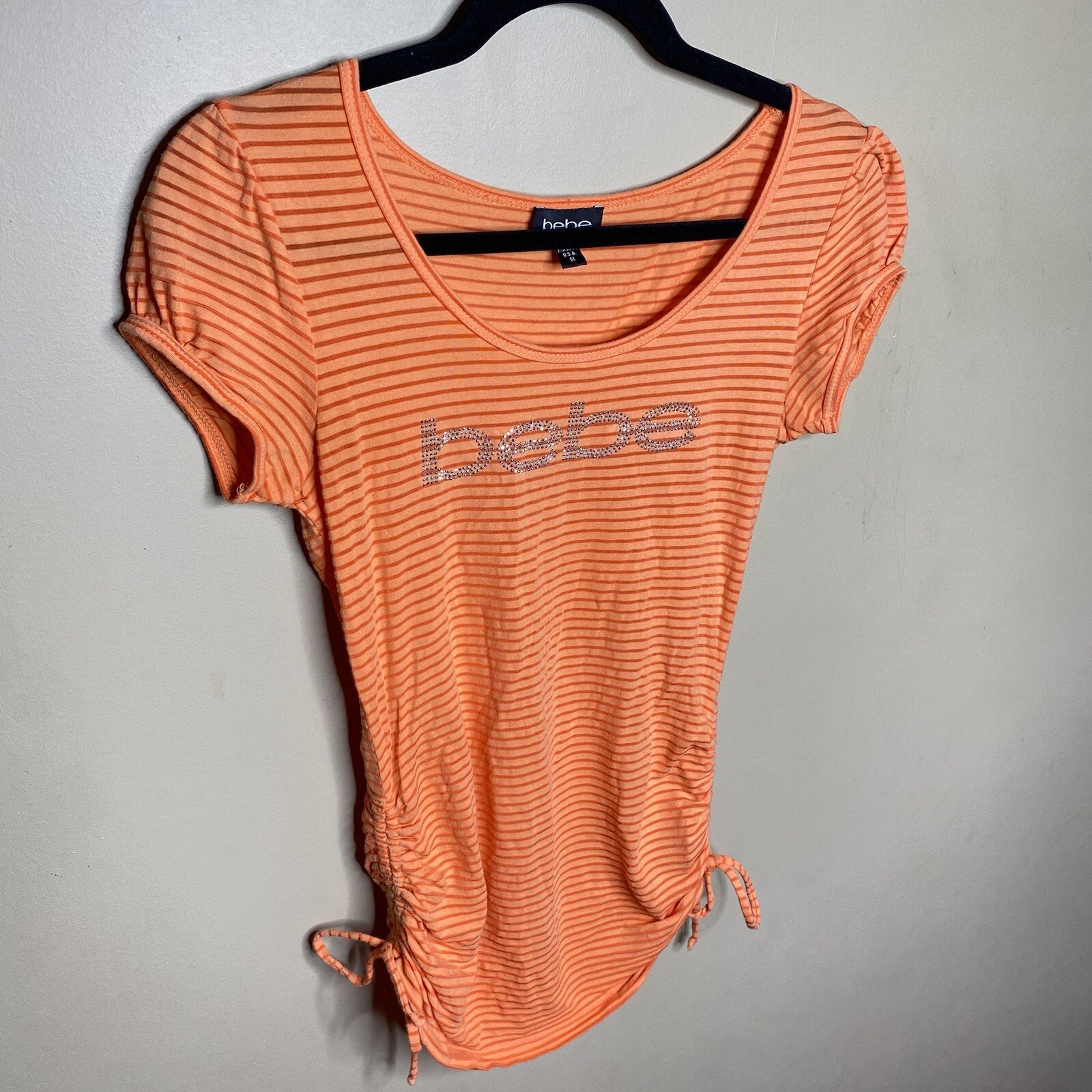 Bebe Y2K Form Fitting Women’s Top Size M