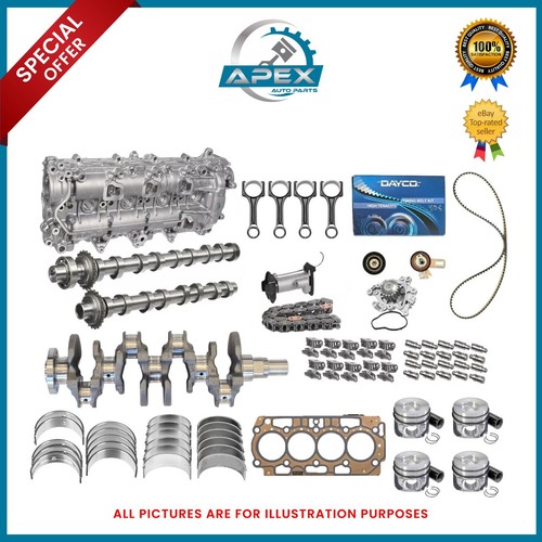 VAUXHALL 1.5 DIESEL DV5 16v 8MM CAM CARRIER CRANKSHAFT ENGINE REBUILD ...