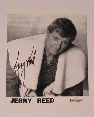 JERRY REED Signed Autograph Auto 8x10 Photo JSA | eBay