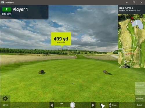 OptiShot ORBIT Golf Simulator Package - with Screen, Projector, Mat ...