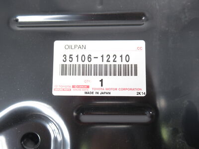 Genuine OEM Toyota 35106-12210 Transmission Oil Pan 2014-2022 Corolla ...