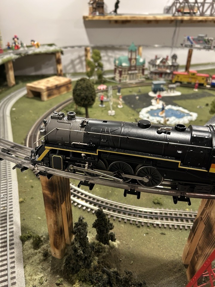 Williams Bachmann Chessie Hudson 4-6-4 O Gauge Steam Locomotive Black ...