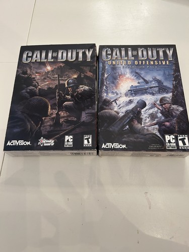 Call Of Duty & United Offensive Expansion Pack PC Bundle. Complete In ...