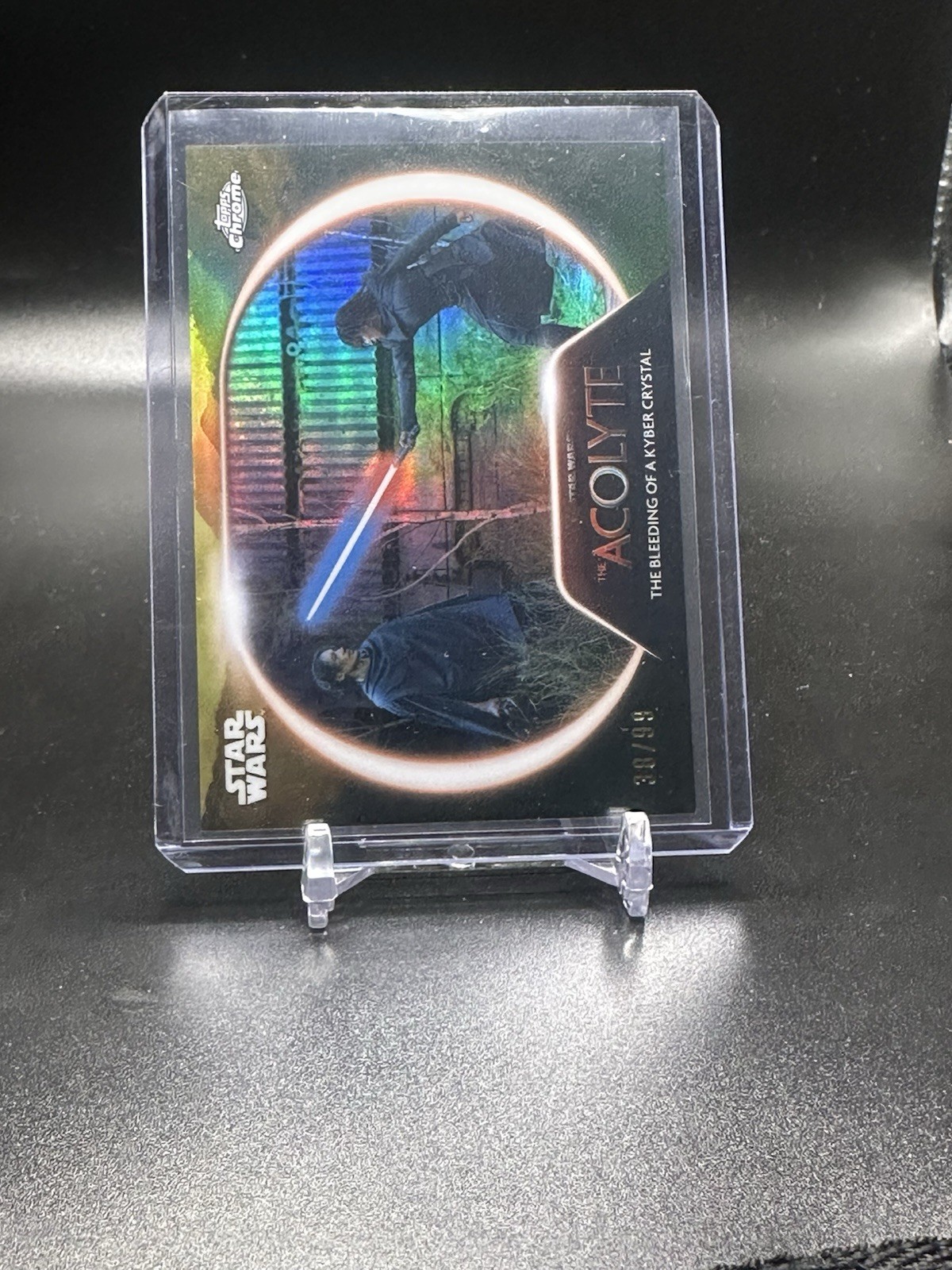 The Bleeding Of A Kyber Crystal 2025 Topps Chrome Star Wars #AC-24 ...