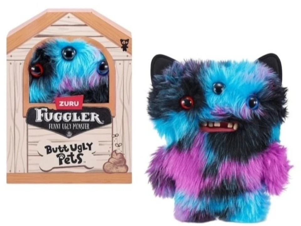 ZURU FUGGLER | Butt Ugly Pets | REEK-O-BLACK CAT/ YAWPER POM/RABID ...