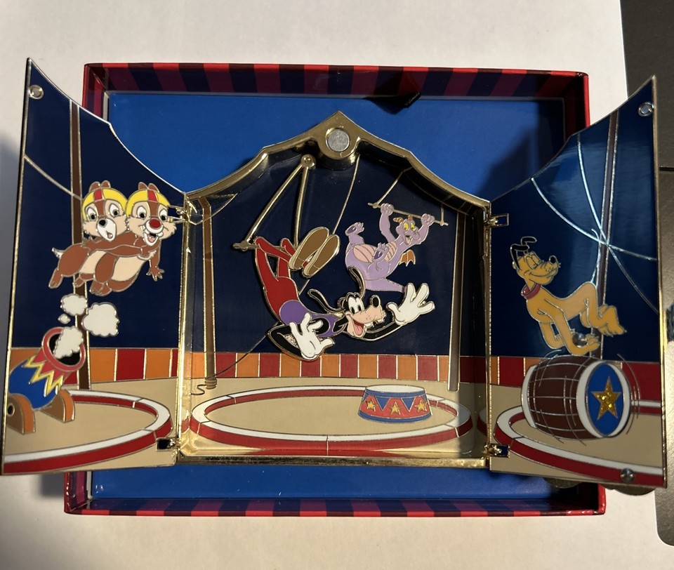 Disney Jumbo Pin 90529 Mickey’s Circus Tent Event Chip Dale Figment ...