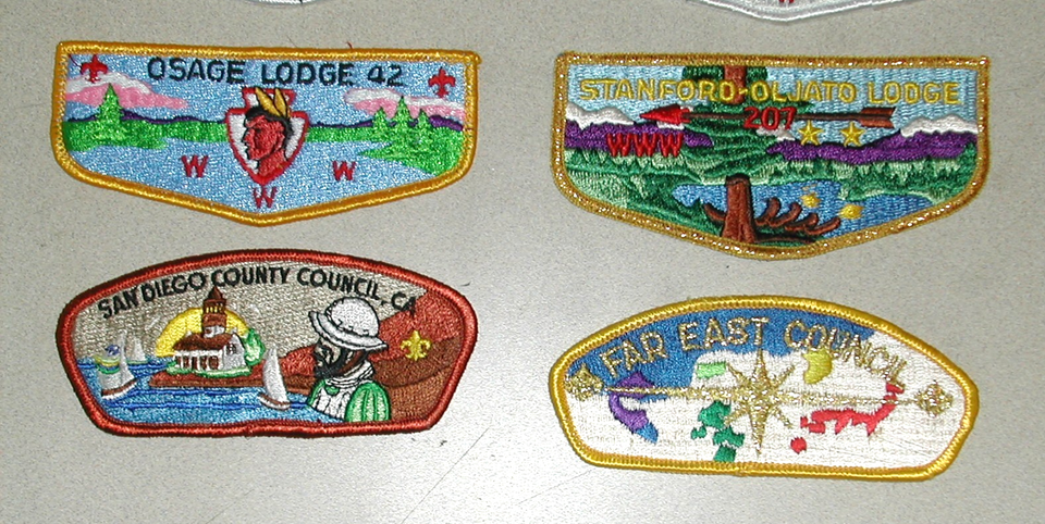10 VINTAGE CLOTH SCOUTING PATCHES | eBay
