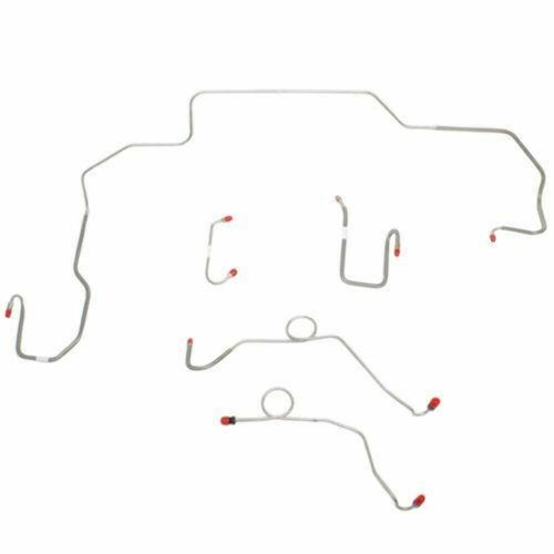 1968-70 Dodge Coronet Front Brake Line Kit Power Disc Brakes Steel ...