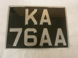 GREAT BRITAIN ENGLAND MILITARY ARMY 1 TRANSPORT VEHICLE # KA 76 AA ...