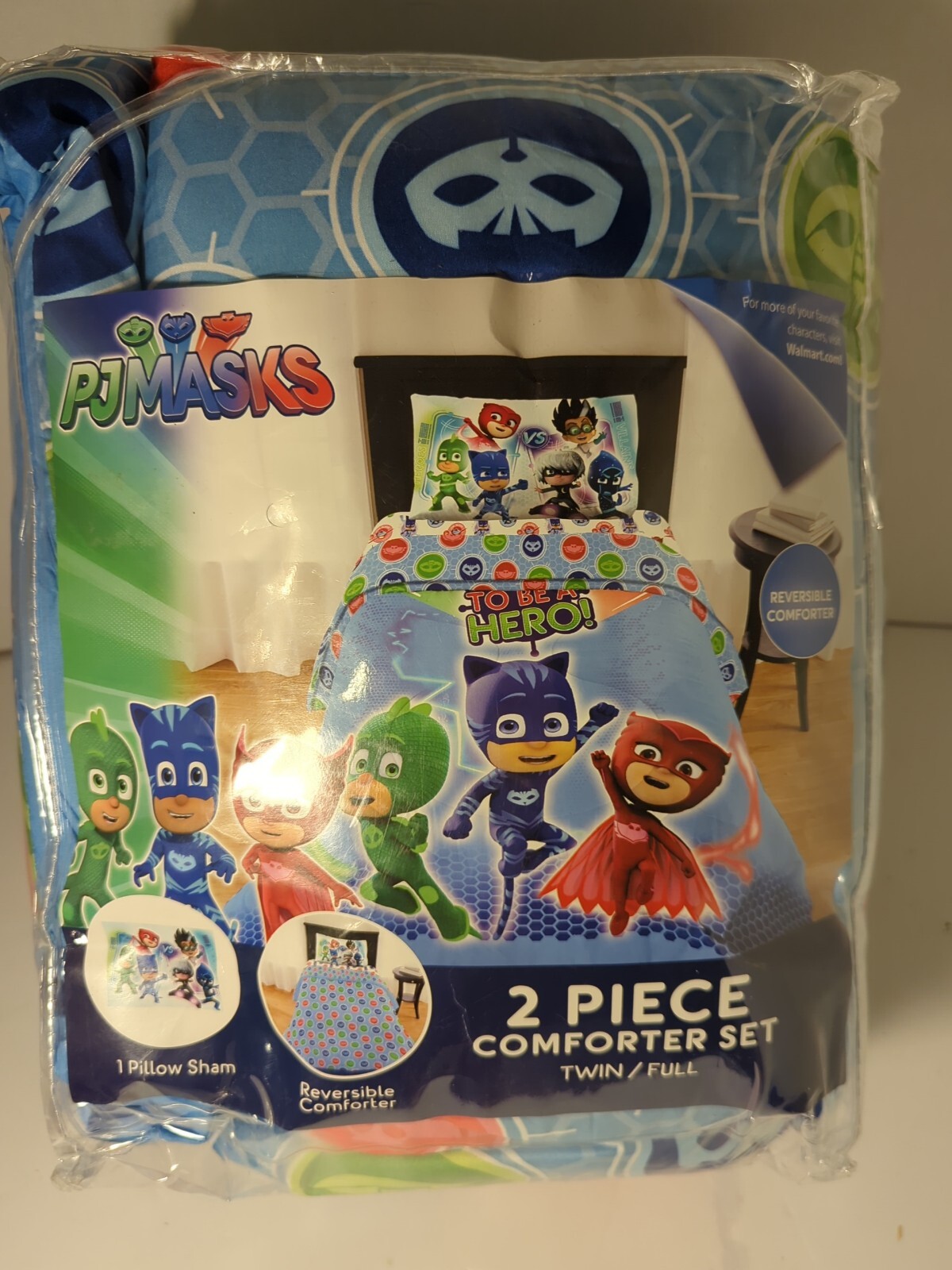 PJ Masks Twin Comforter With Pillow Sham for sale online | eBay