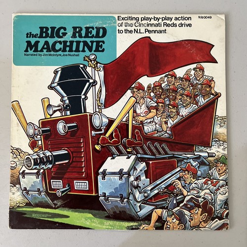 The Big Red Machine Cincinnati Reds 12" 33 RPM WLW SPECIAL FCLP3049 Jim ...