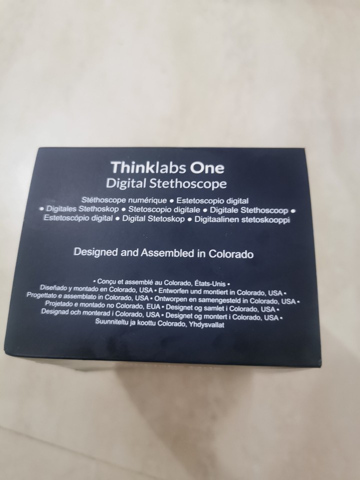 Thinklabs One Digital Stethoscope .Only opened to take pictures.Brand new | eBay
