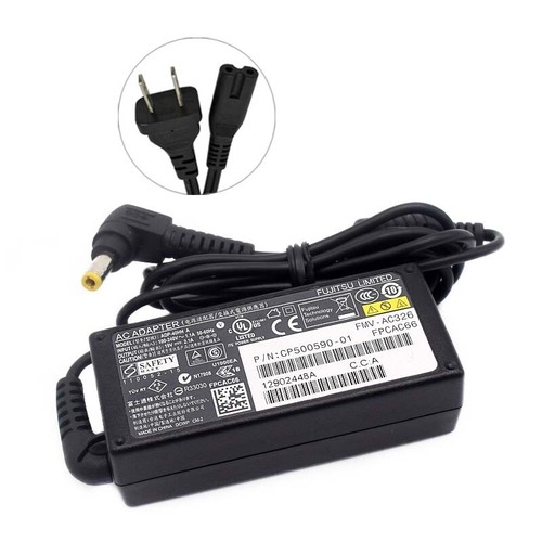 19V Genuine Fujitsu Notebook Power Supply Charger S26113-E622-V55-02 ...