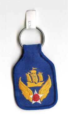 UNITED STATES AIR FORCE ( USAF ) 6th AIR FORCE EMBROIDERED KEY FOB ...