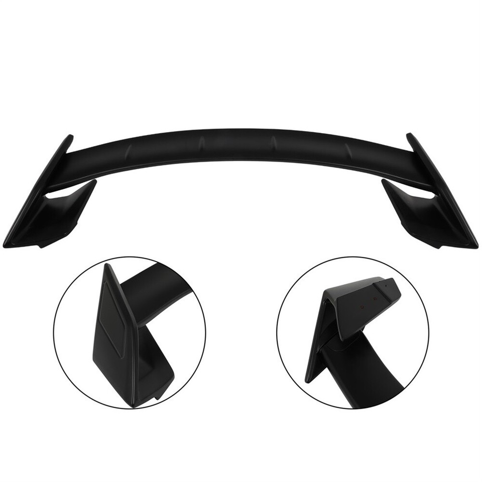 Rear Spoiler Primed Black Pedestal Wing Fits 2010-2014 2015 Toyota ...