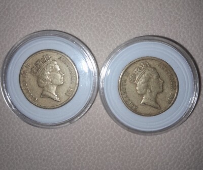 HH initial with RDM stamp 1988 & 1989 rare 2 dollar coins. | eBay