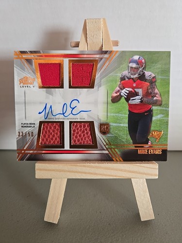 Mike Evans 2014 Topps Prime Football Autographed Relic Card | eBay