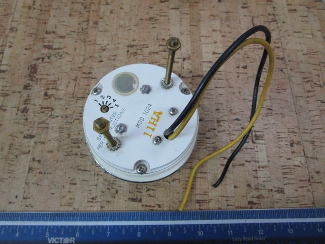 Airguide 1024 Boat Tachometer Gauge Vintage Marine Antique for sale ...