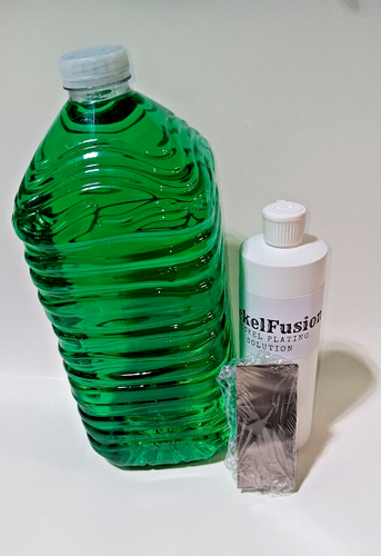 Nickel Plating Solution + Nickel Anode + Degreaser Kit- Electroplating ...