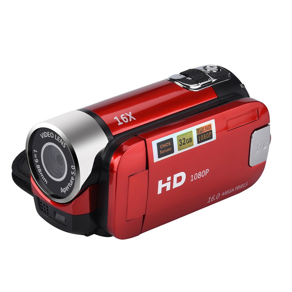 1080P HD Camcorder Digital Video Camera TFT LCD 24MP 16X Zoom DV AV ...