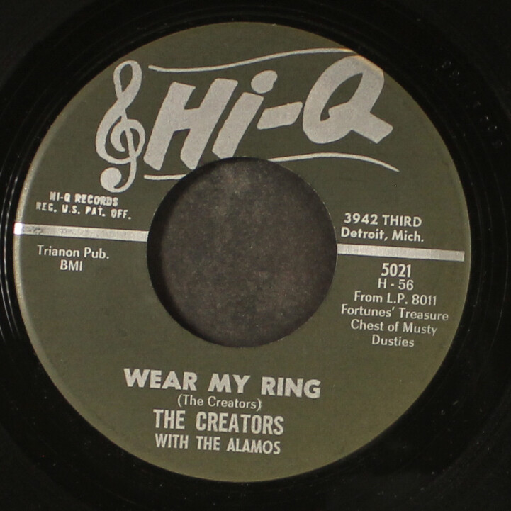CREATORS: wear my ring / booga bear HI-Q 7" Single 45 RPM | eBay