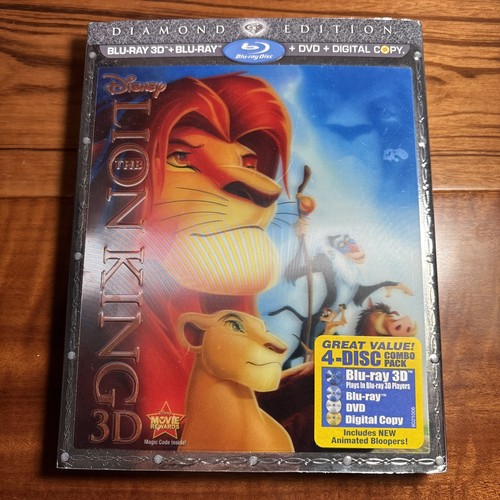 The Lion King 4-Disc Diamond Edition 3D Blu-ray/DVD | eBay