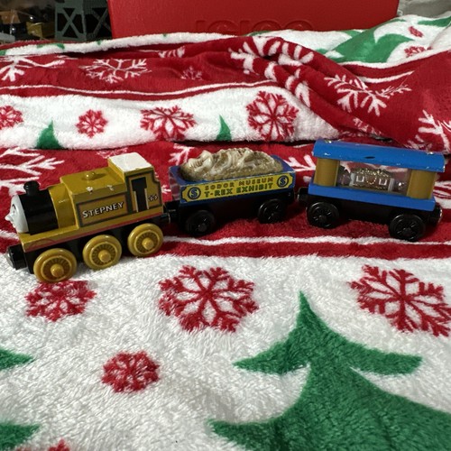 💥3💥Thomas & Friends Wooden Train Engine Stepney Fossil Jewel Museum Car ...
