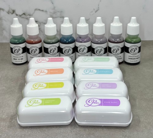 Catherine Pooler Lot of 8 Party Collection Spring Fling Mini Ink Pads ...