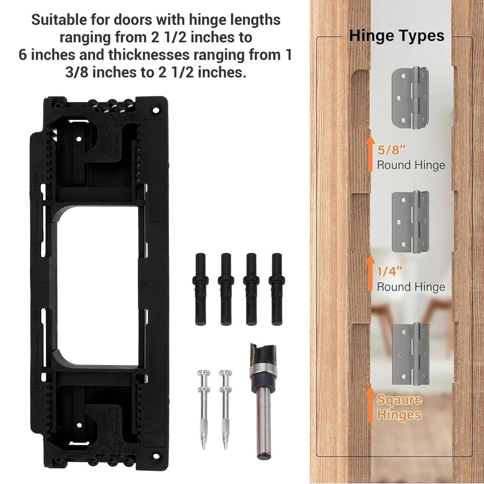 Door Jamb Hinge Mortise Jig Door Jamb Hinge Jig High Toughness For ...
