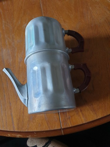 Très Ancienne Cafetière avec filtre KAFEXPRESS Aluminium des Savoie France | eBay