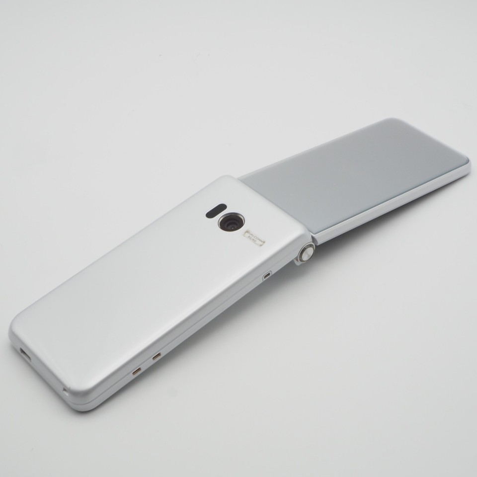 [N Mint] SHARP AQUOS Keitai 2 601SH 602SH White Flip phone Unlocked SIM ...