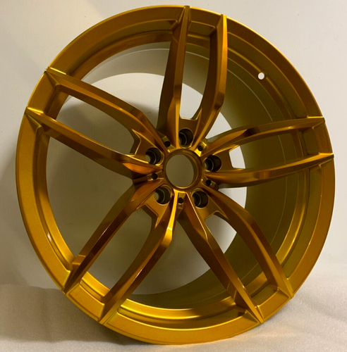 19x8.5" Gold Wheels Rims ET35 5x114.3 350Z, G37, Q50 Set of 4 | eBay