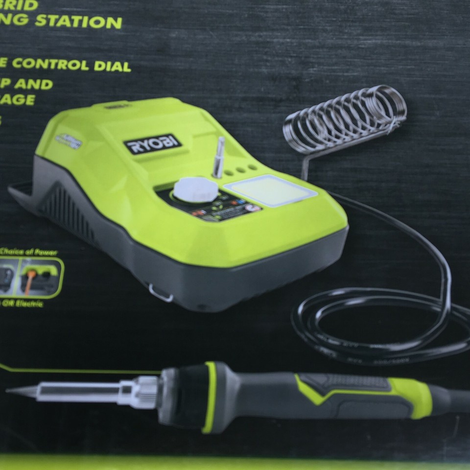 NEW RYOBI 18-Volt Hybrid Soldering Station (Tool-Only) P3100 | eBay