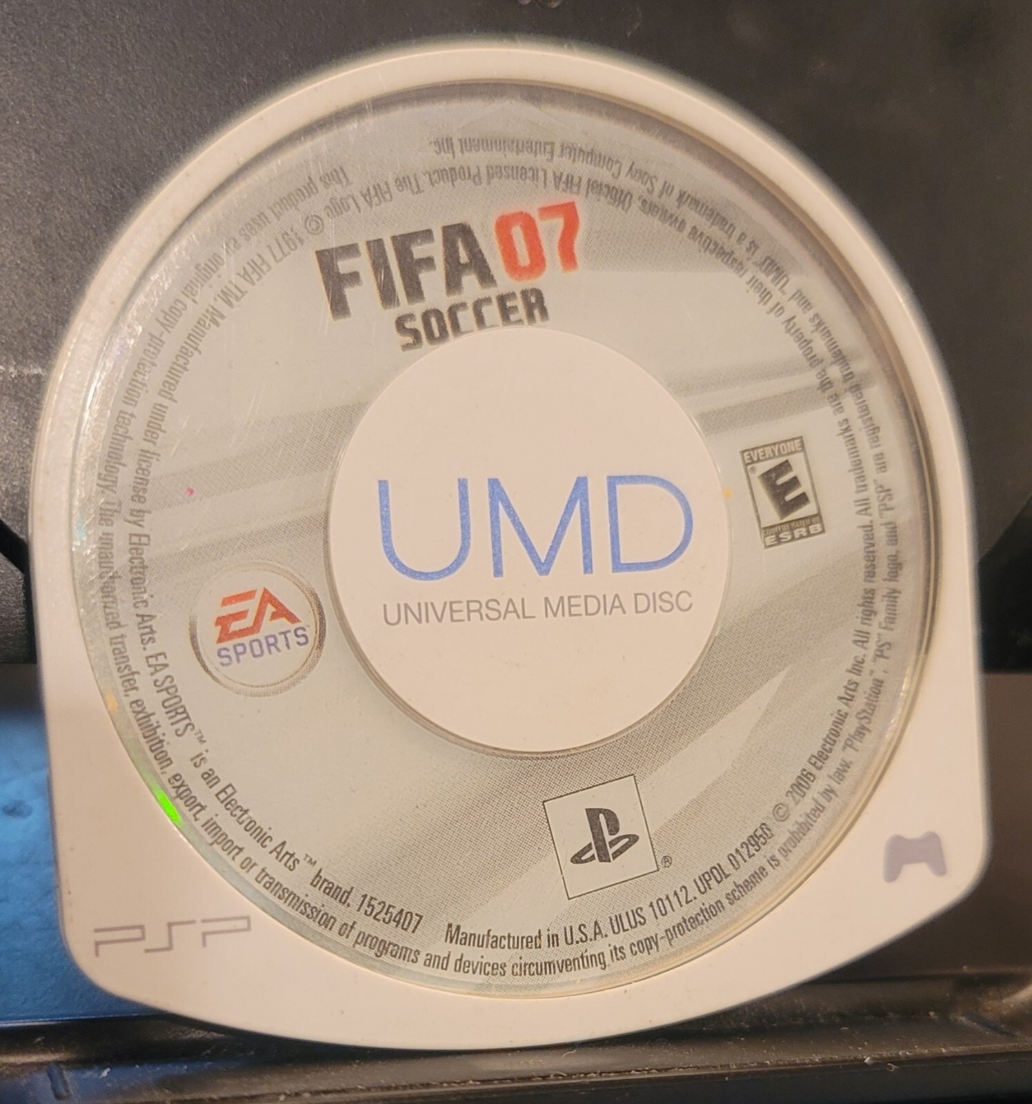 FIFA 07 Soccer - Sony PSP UMD Play Station Portable - Game Disc Only ...