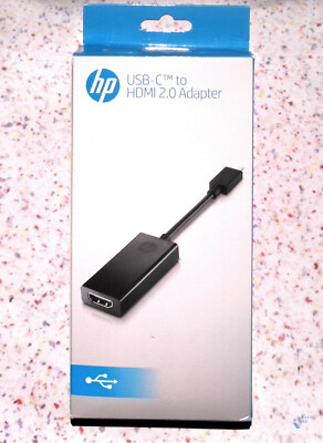 HP USB-C an HDMI 2.0 Adapter # 2PC54AA | eBay.de