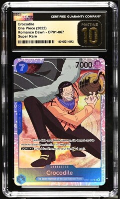 Crocodile One Piece (2022) Romance Dawn #OP01-067 SR CGC 10 Pristine ...