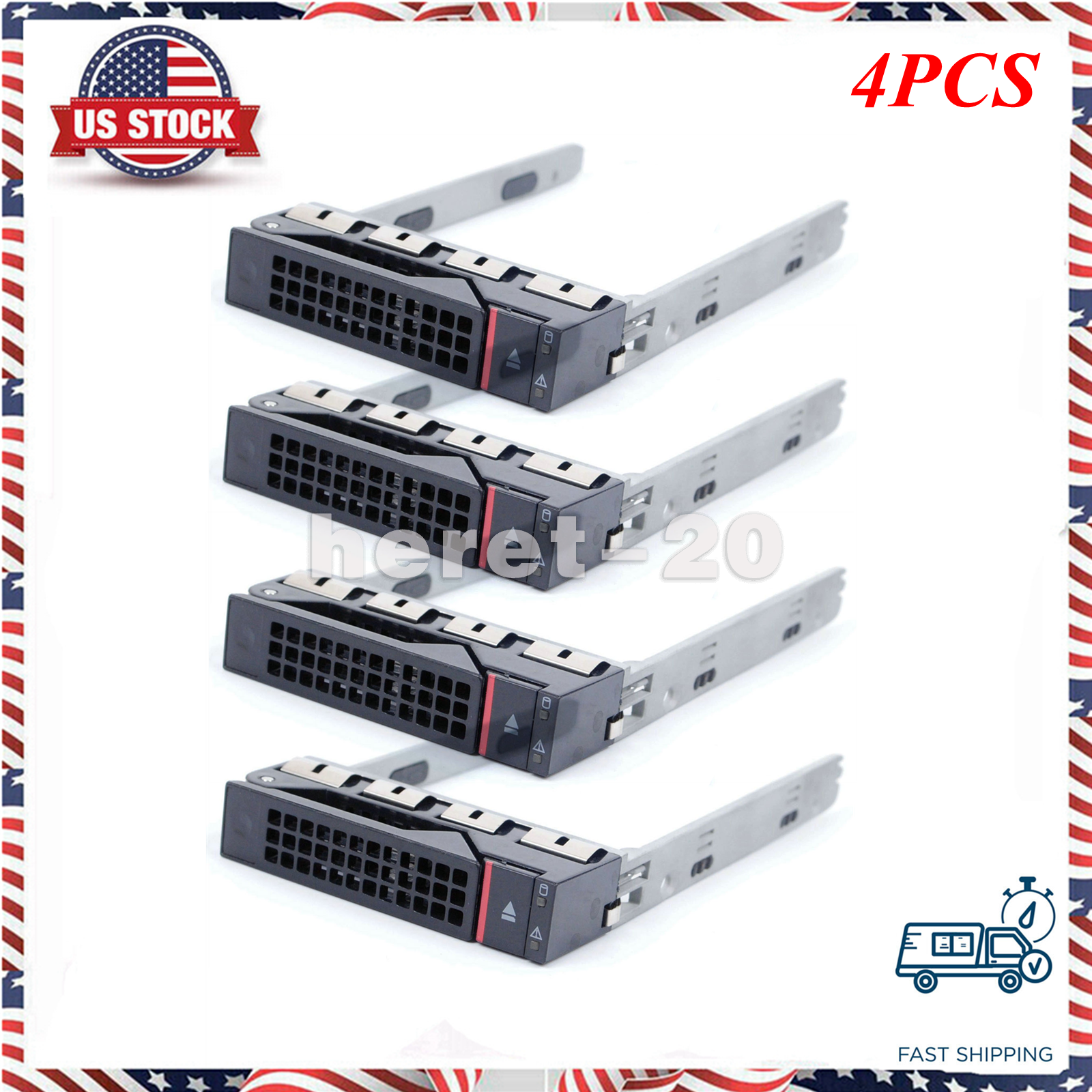 4X 31049382 For Lenovo Thinkserver RD440 TS440 2.5" SAS SATA Tray Caddy ...