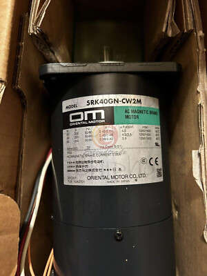 1PCS NEW Oriental Motor 5RK40GN-CW2M | eBay
