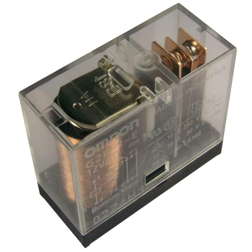 OMRON G2R-1-E-12 Relais 12V DC 1xUM 16A 275R PCB Power Relay G2R1E12DC ...