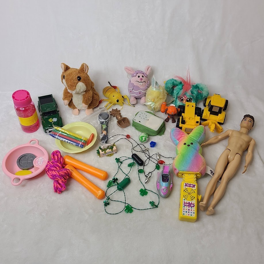 For PARTS or REPAIR Misfit Toy Junk Drawer Lot Remnants Art Projects ...
