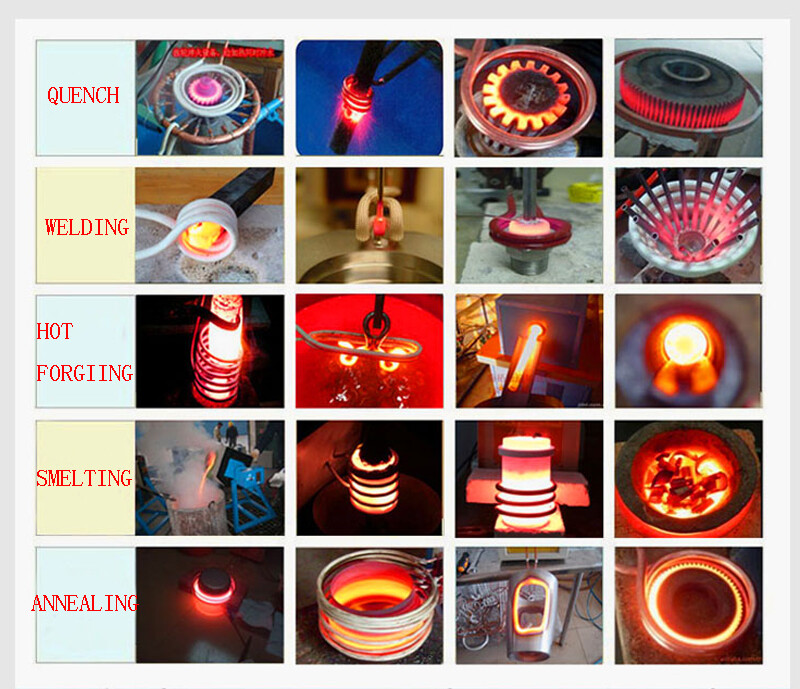 Techtongda High Frequency Induction Heater Furnace Heating Machine 220V ...