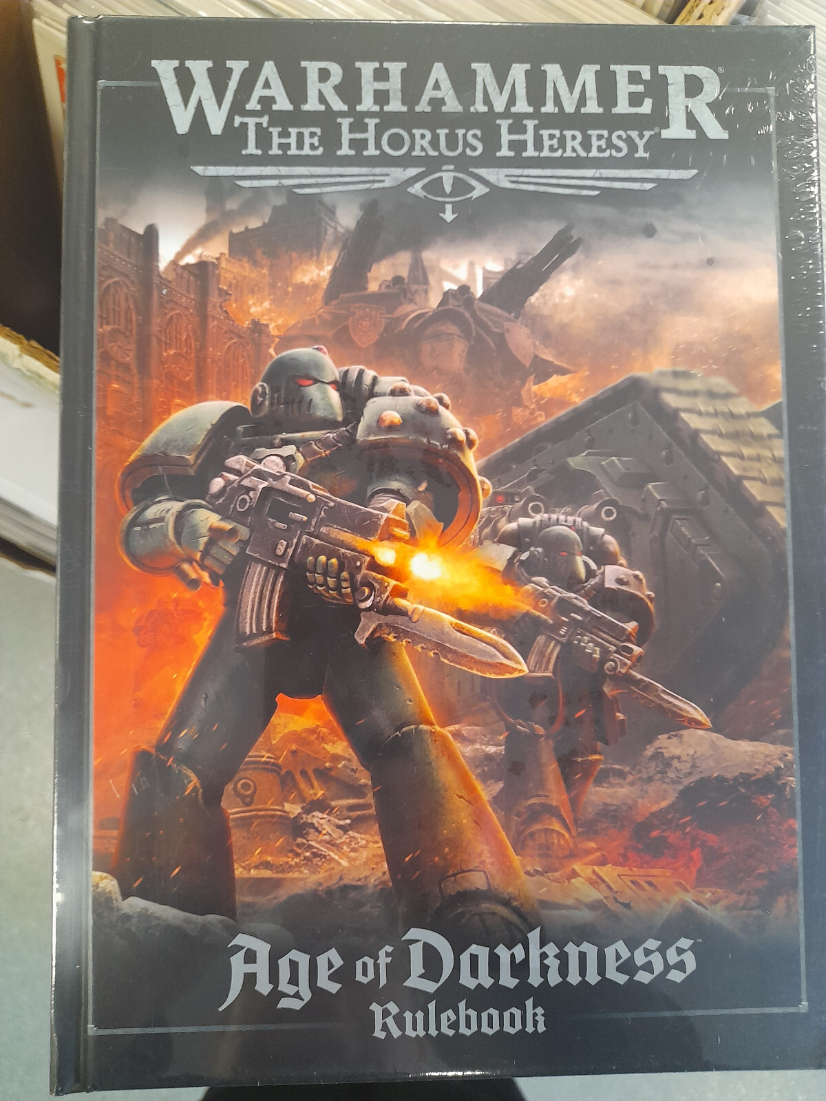 WARHAMMER THE HORUS HERESY AGE OF DARKNESS RULEBOOK - NEW & SEALED ...