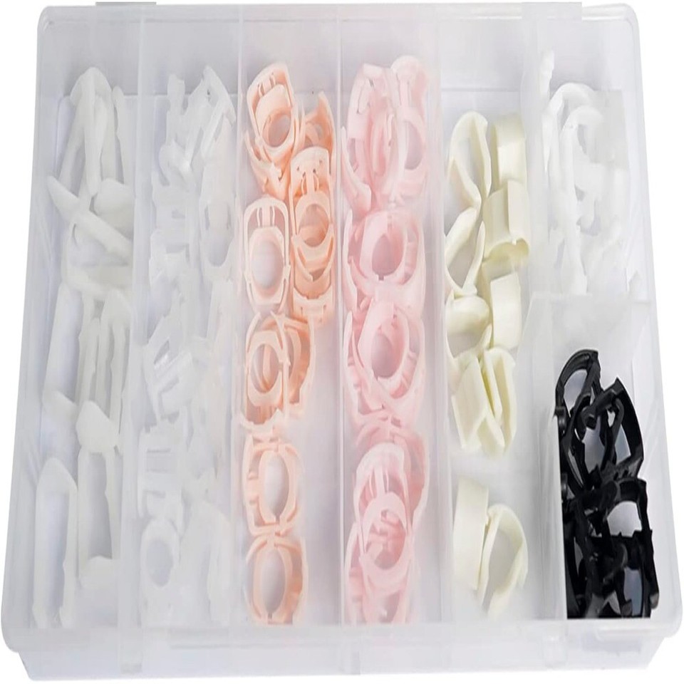 70Pcs Nylon Fuel Line Retaining Clip Fuel Line Retainer Clip Assortment ...