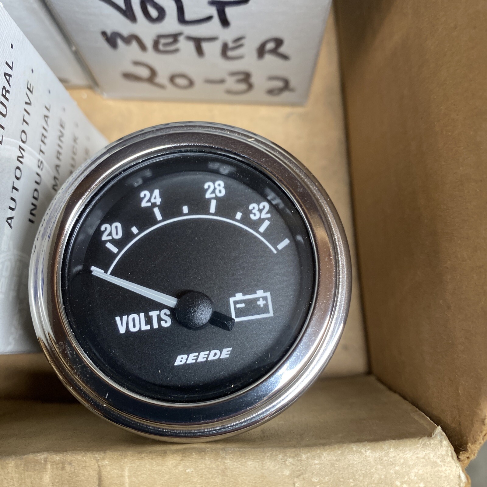 beede volt meter 20-32vdc 943708 | eBay