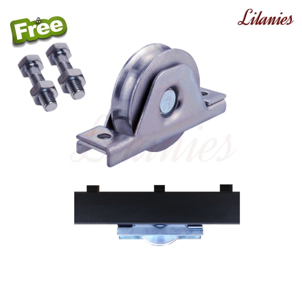 KIWI Bolt Down Sliding Gate Kit | Tracks, Wheels, Guide Rollers ...