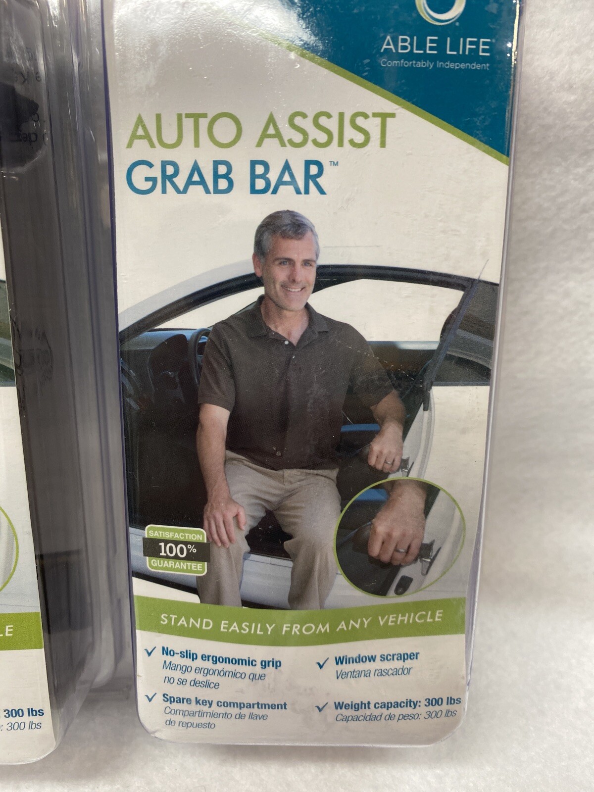 2 Grab Bar Auto Assist For Car Entry Exit Wght Capacity 300lb Stander ...