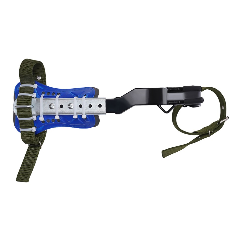 Tree Climbing Spike Set Adjustable Pole Climbing Gear Kit W/Safety Belt ...