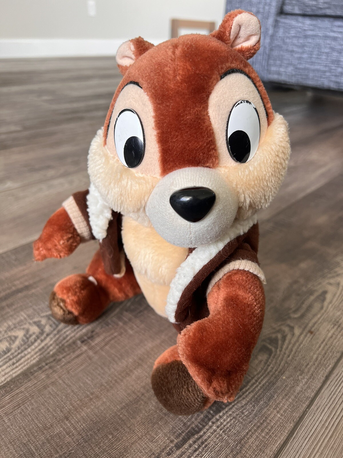 Disneyland Walt Disney World Chip 8" Stuff Animal Plush Chipmunk Rescue ...