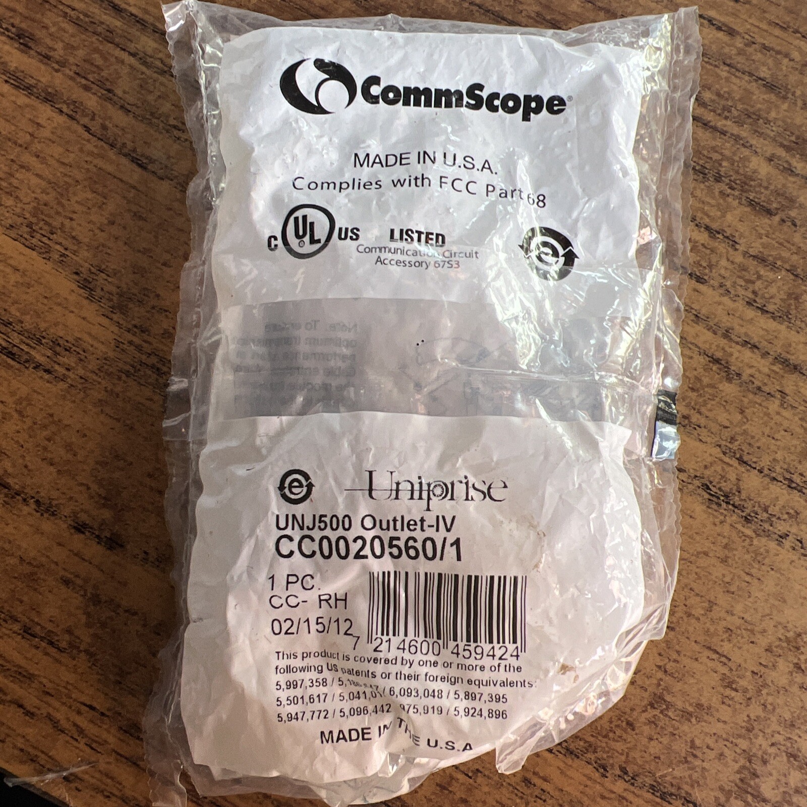 Commscope - Systimax - Lucent - CC0020560/1 Cat 5e Jack | eBay