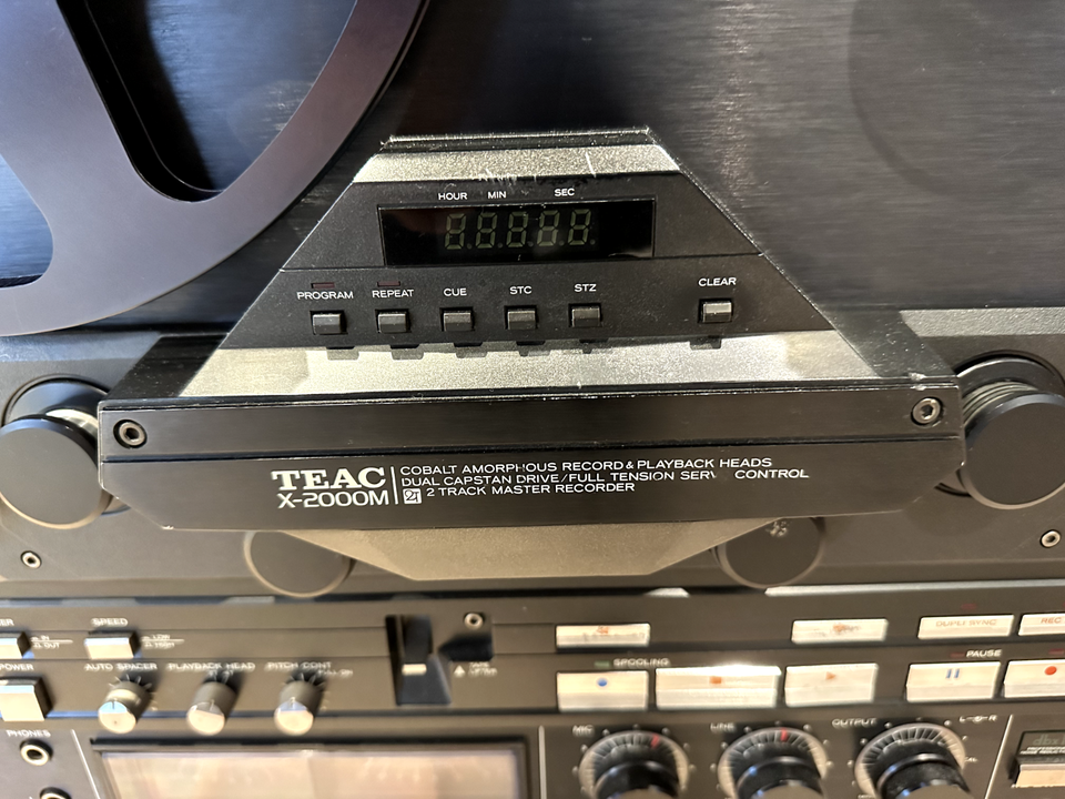 Teac X-2000M 1/4" 2-Track Open Reel to Reel Mastering Tape Recorder ...